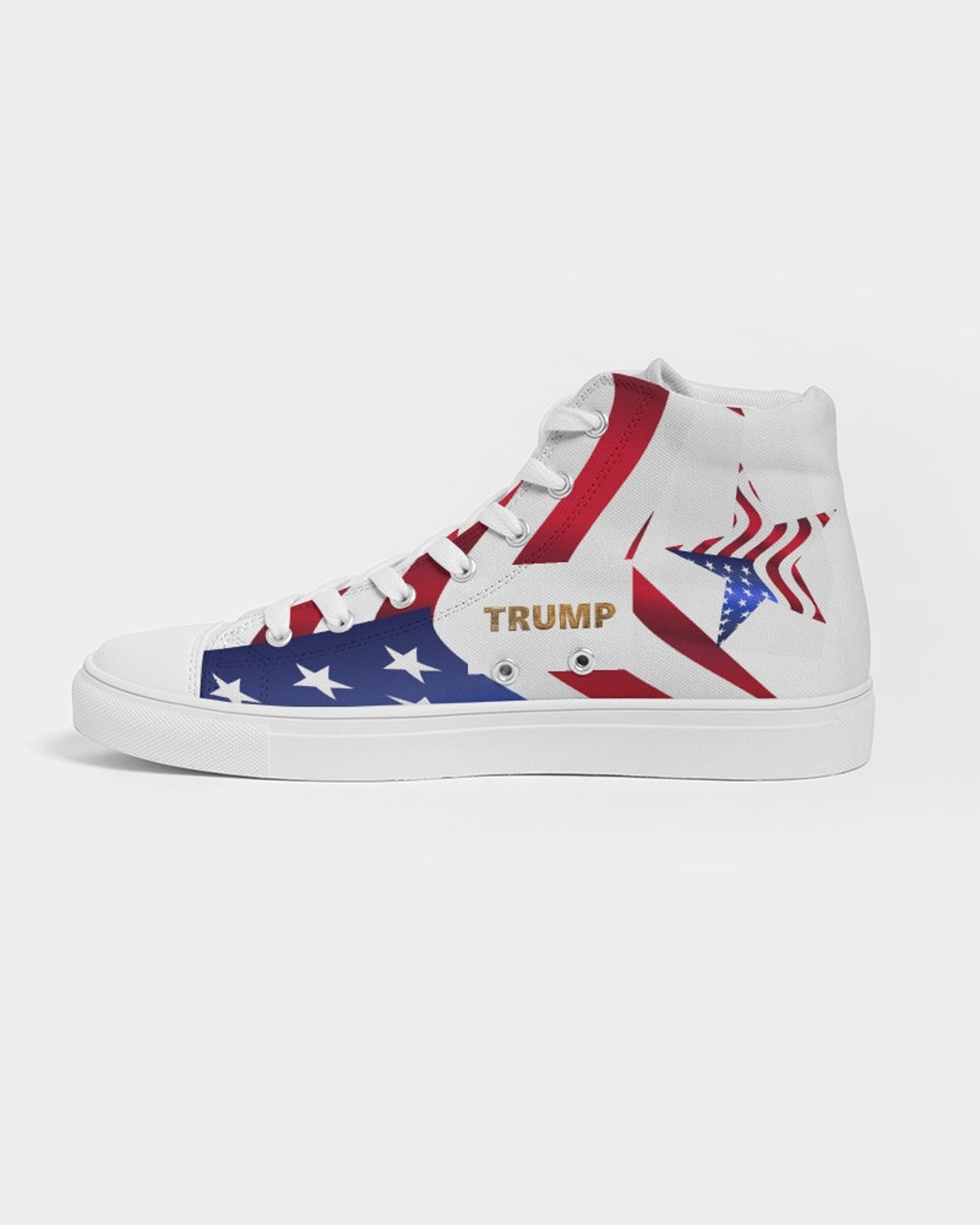 Trump Sneakers Hi Tops Trump Tennis Shoes Trump Mens Sneakers Patriot ...