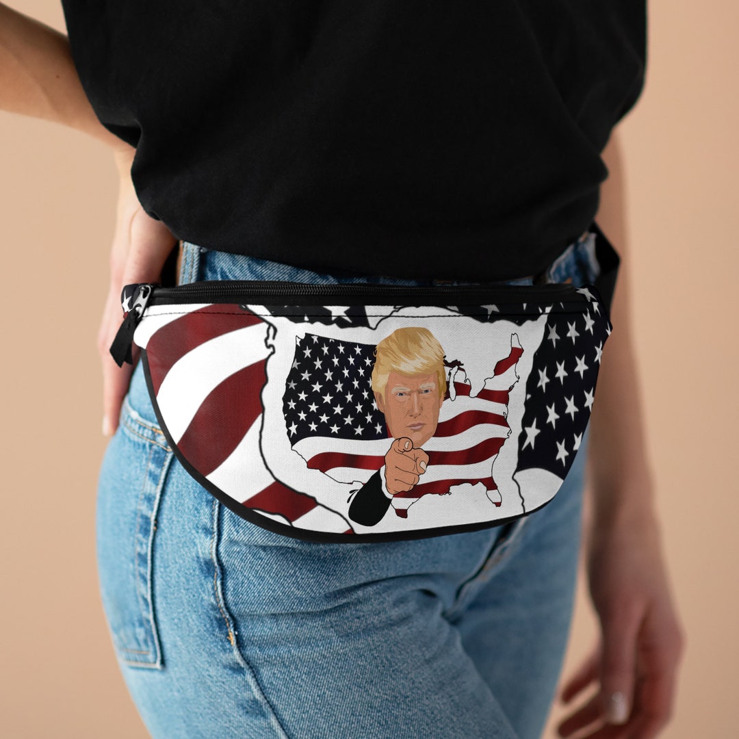 Trump Fanny Pack President Trump Shoulder Bag MAGA Fanny Pack Trump ...
