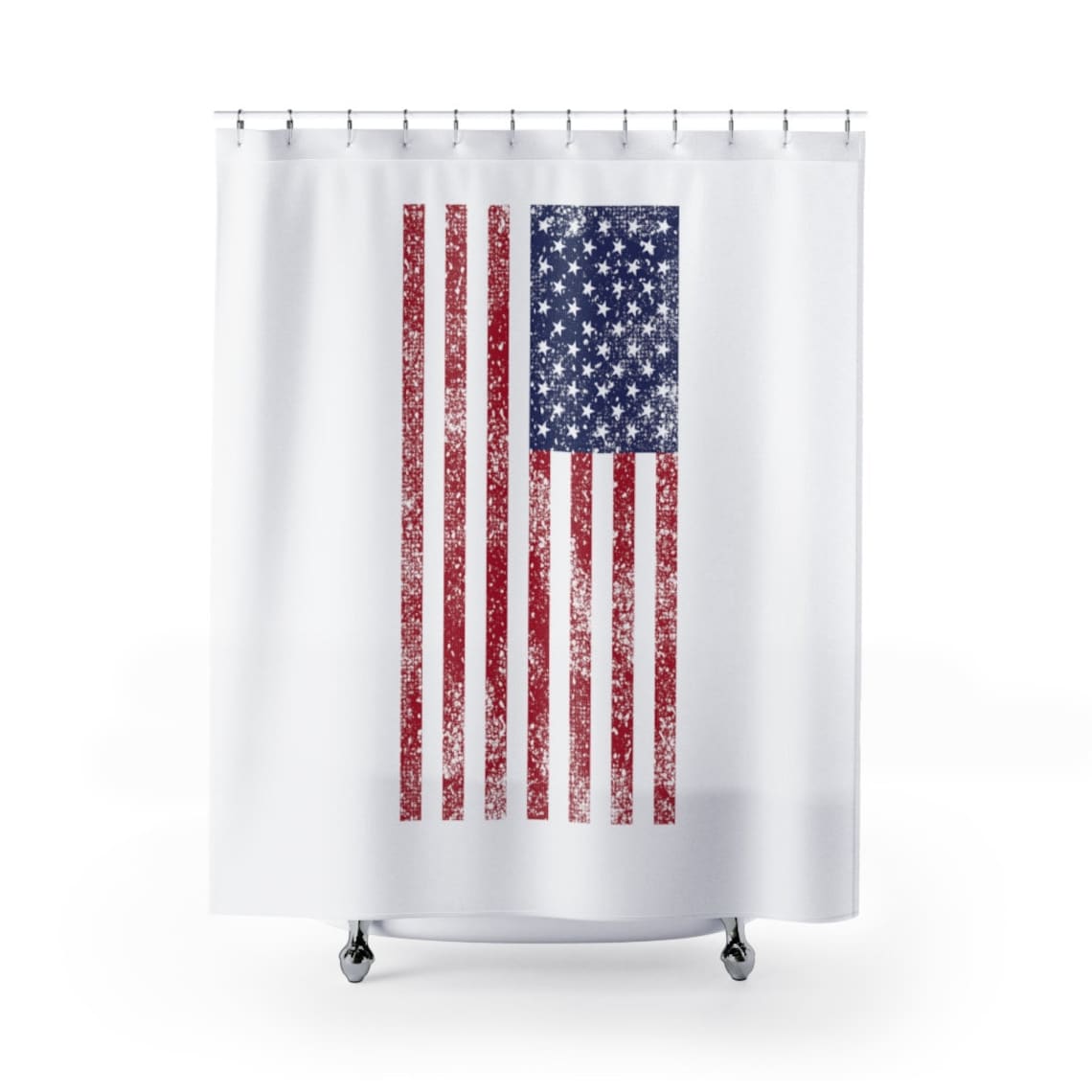 USA Flag Shower Curtain American Flag Shower Curtain Patriotic - Etsy UK