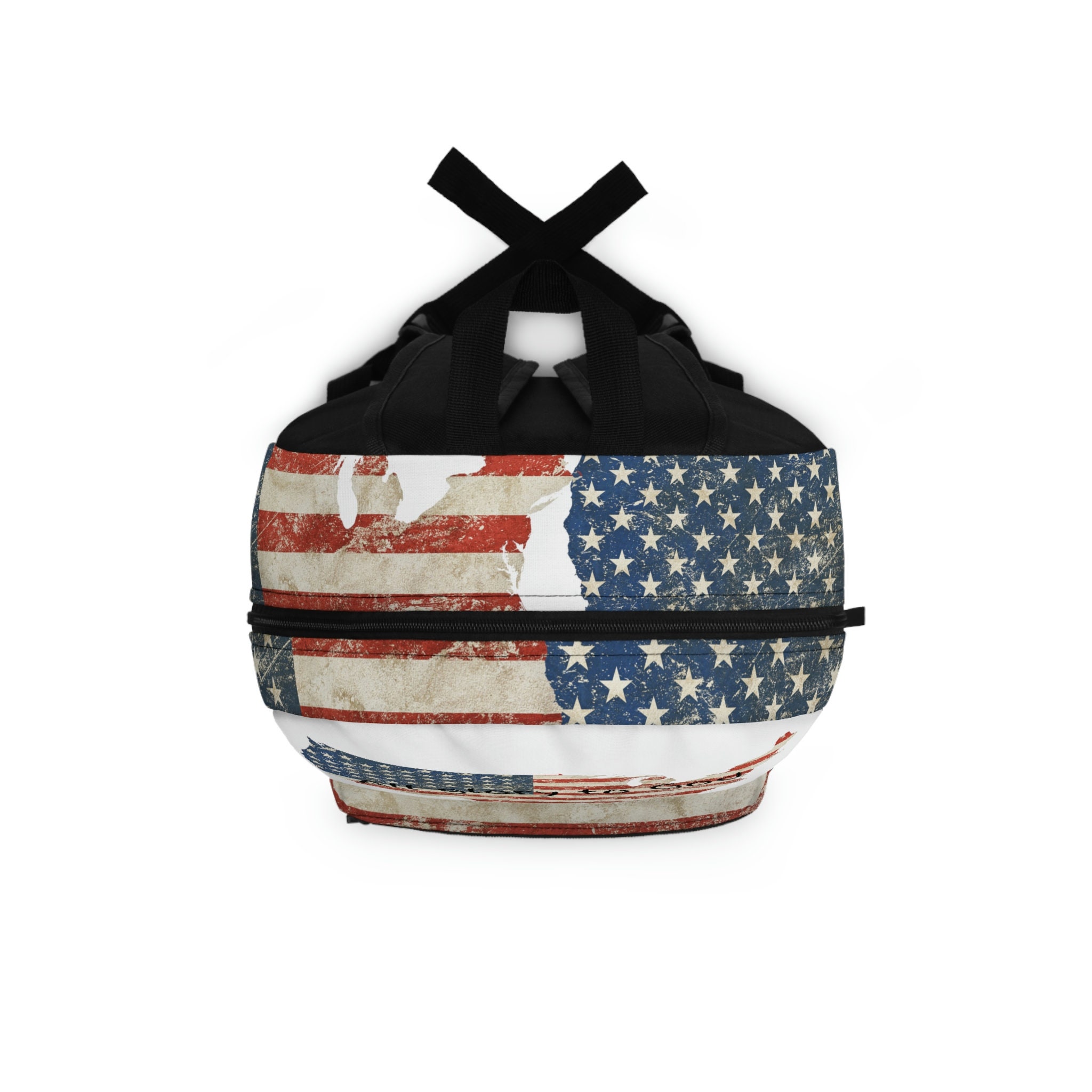 Trump Backpack USA Flag Backpack Patriotic God Backpack Christian Book ...