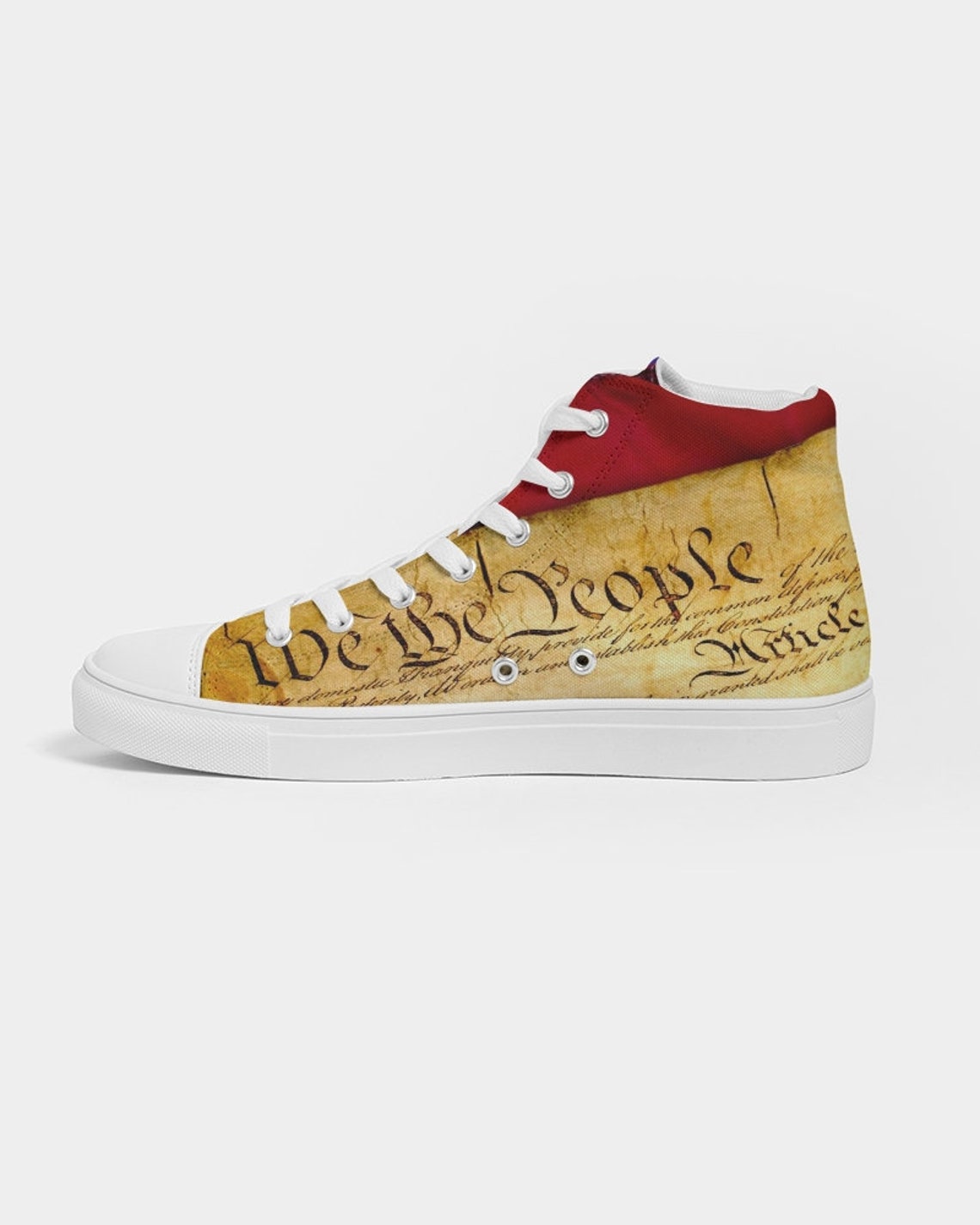 Constitution Hi Top Sneakers Trump Hi Tops Mens Sneakers - Etsy