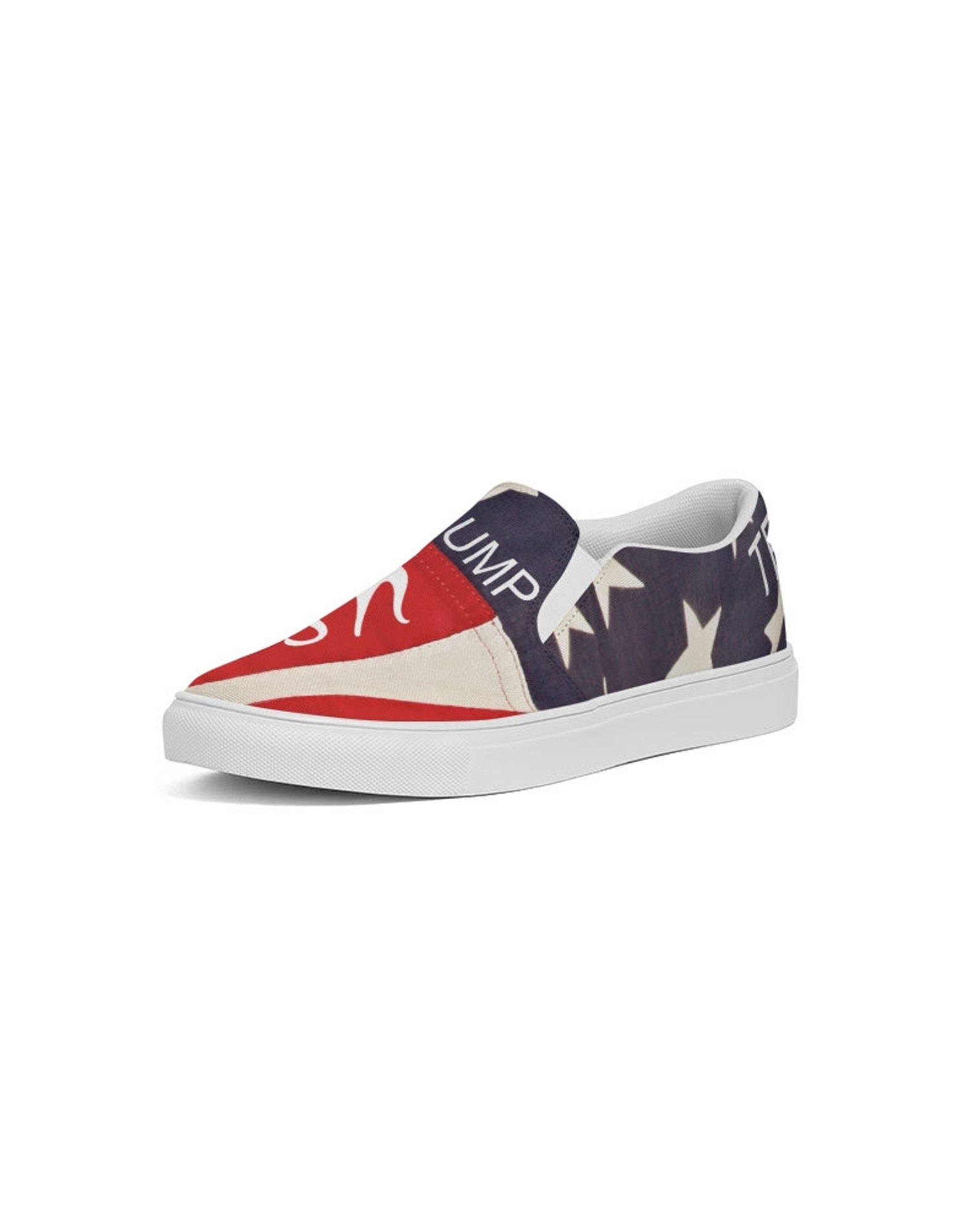 Trump Slip Ons Trump Shoes Mens Canvas Sneakers Womens Trump Shoes ...
