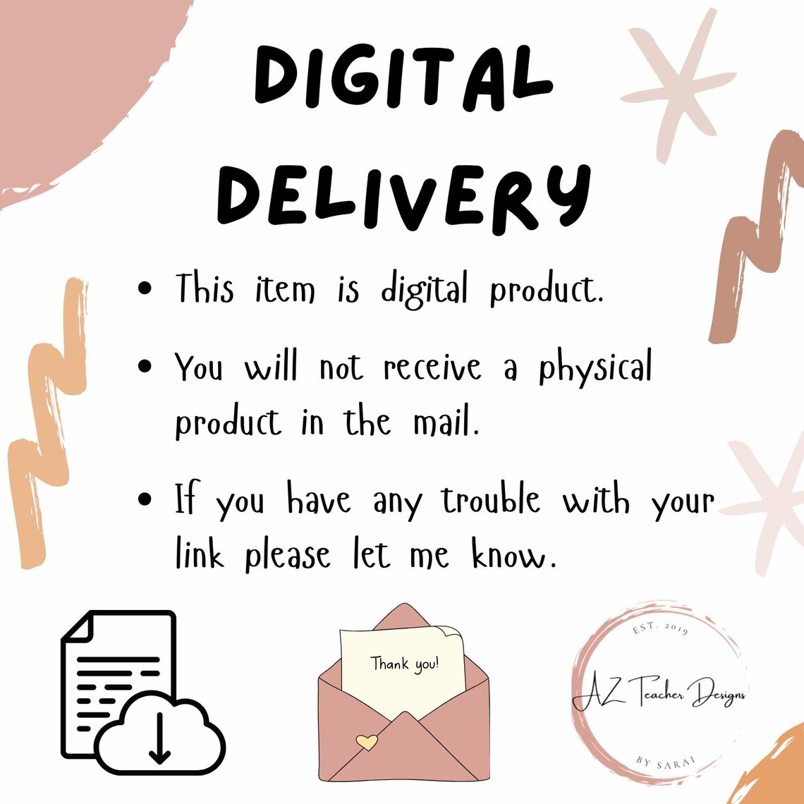 PRINTABLE Vinyl Decal Instructions Decal Directions Decal Packaging ...