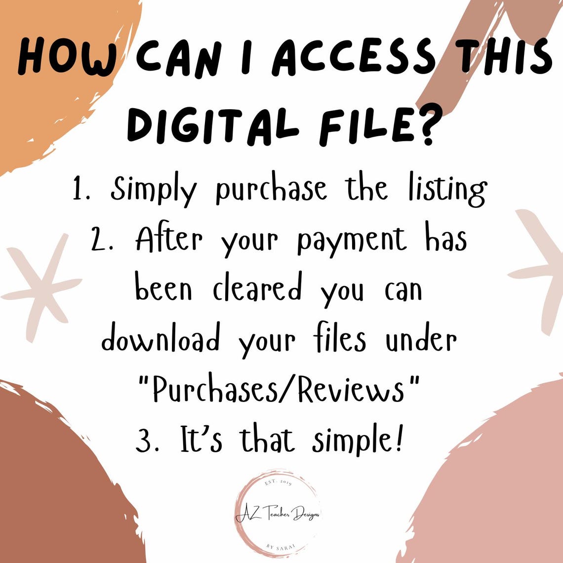 PRINTABLE Vinyl Decal Instructions Decal Directions Decal Packaging ...