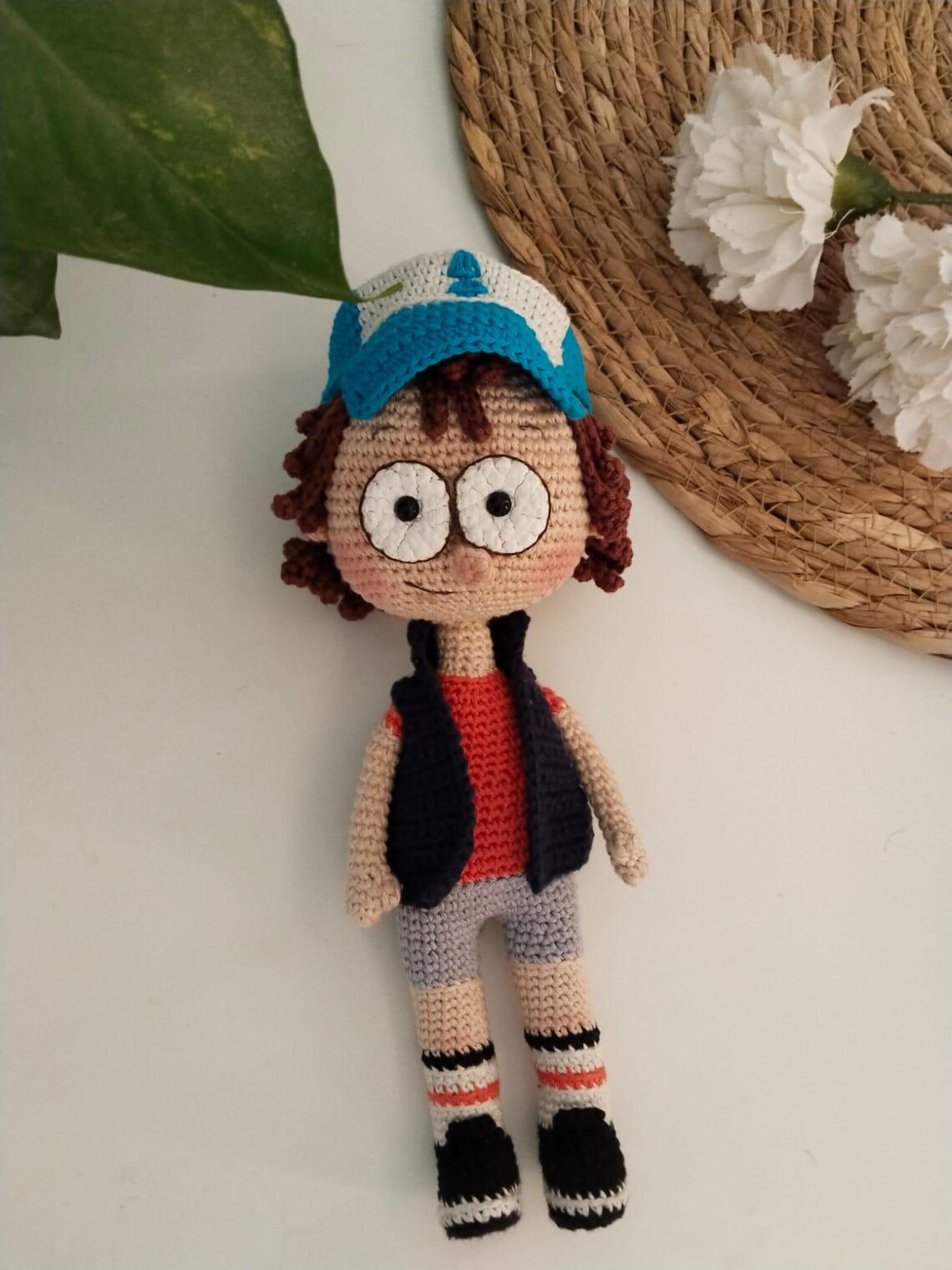 Dipper Amigurumi Doll Crochet Pattern: Wireframe Tutorial (PDF Download ...