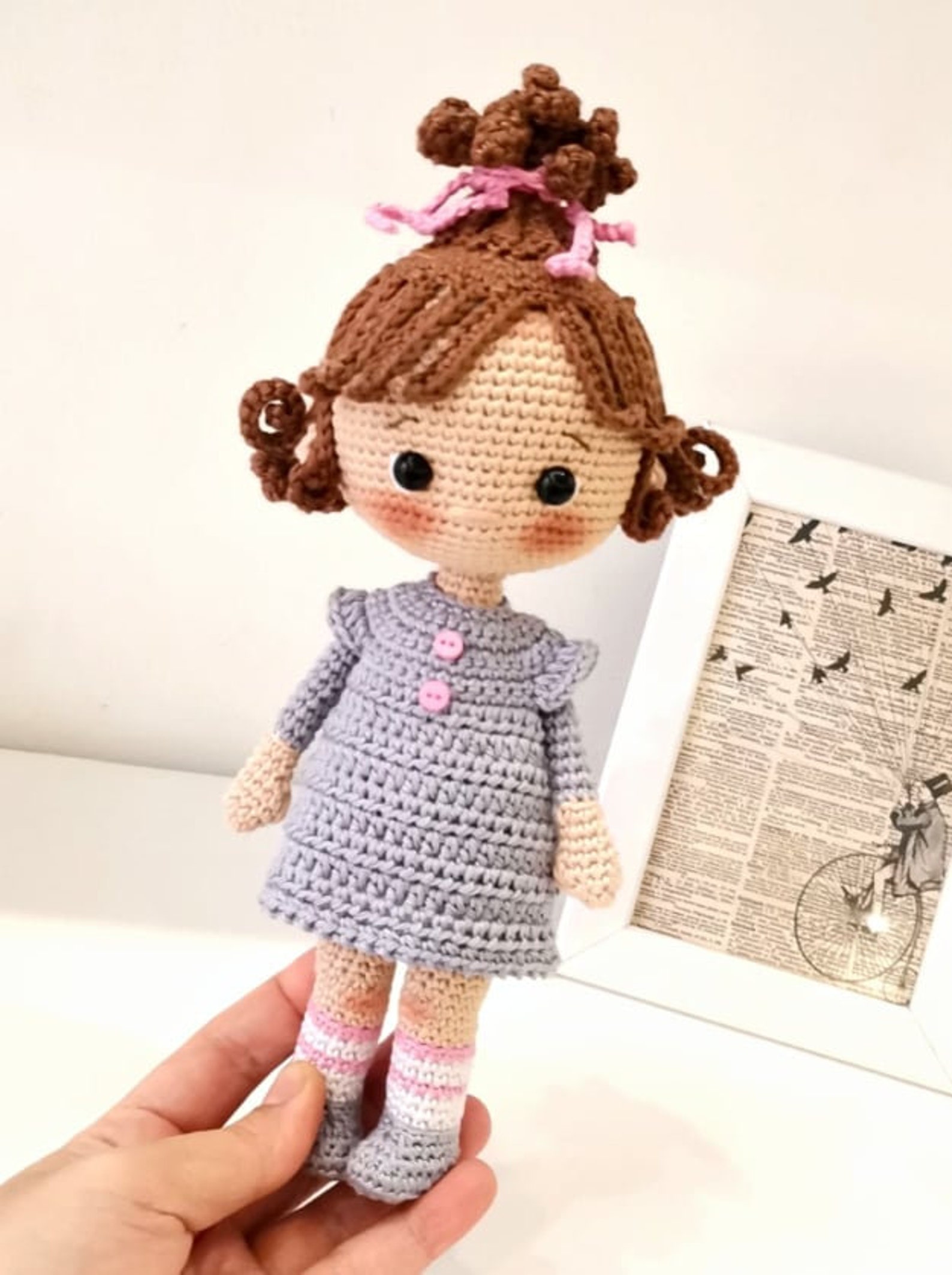 Crochet Amigurumi Doll Pattern Crochet ENG Pattern PDF Crochet - Etsy