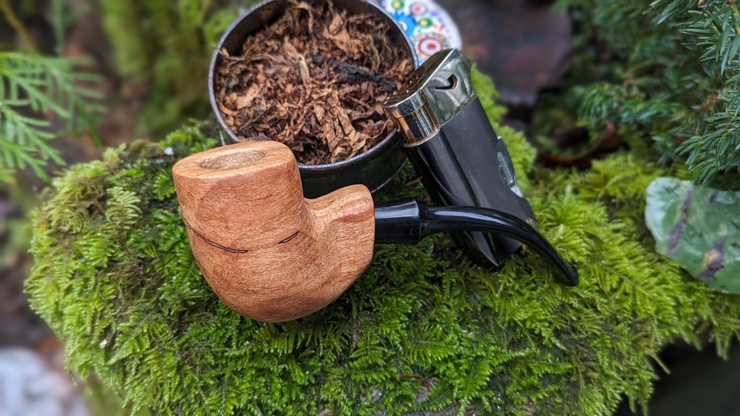 Spalted Maple Burl Pipe - Etsy