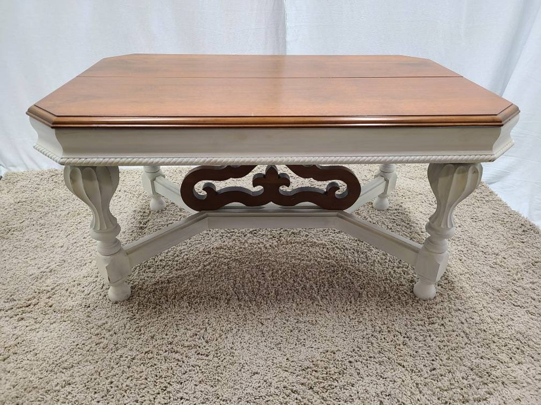 LOCAL PICKUP ONLY Coffee Table Made From a Dining Room Table - Etsy