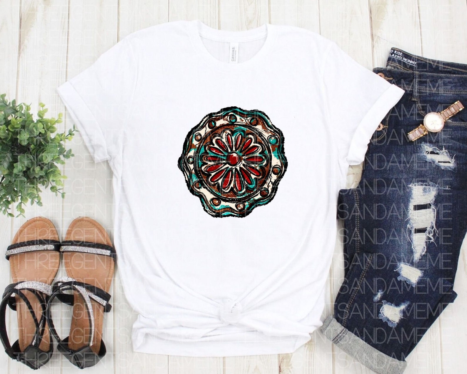 Western Concho Design PNG Download Stock Show Clipart | Etsy