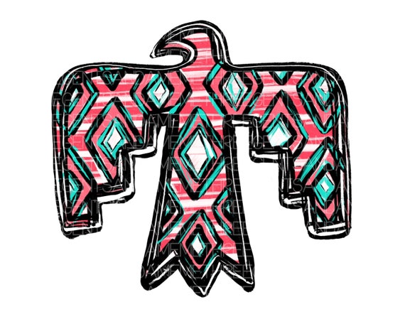Hand-drawn Thunderbird Printable Transfer PNG Boho Png - Etsy