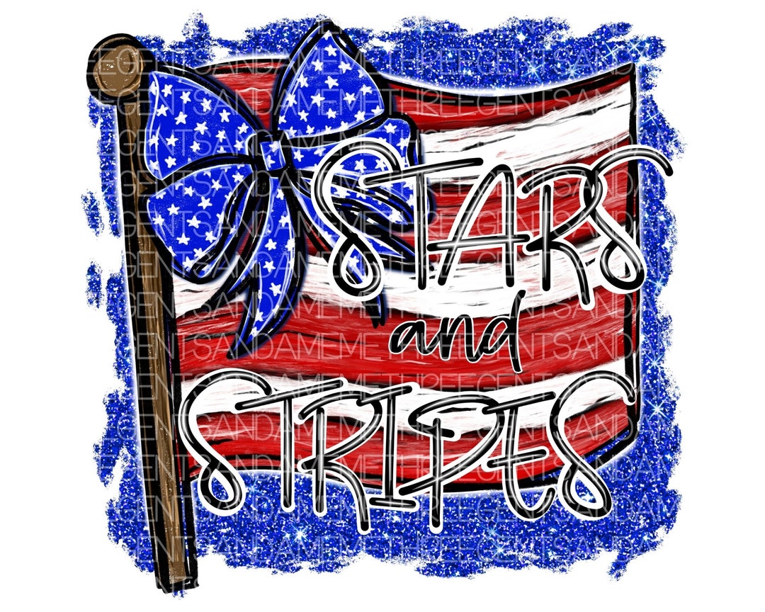 Stars and Stripes American Flag, Hand Drawn, Independence Day PNG ...