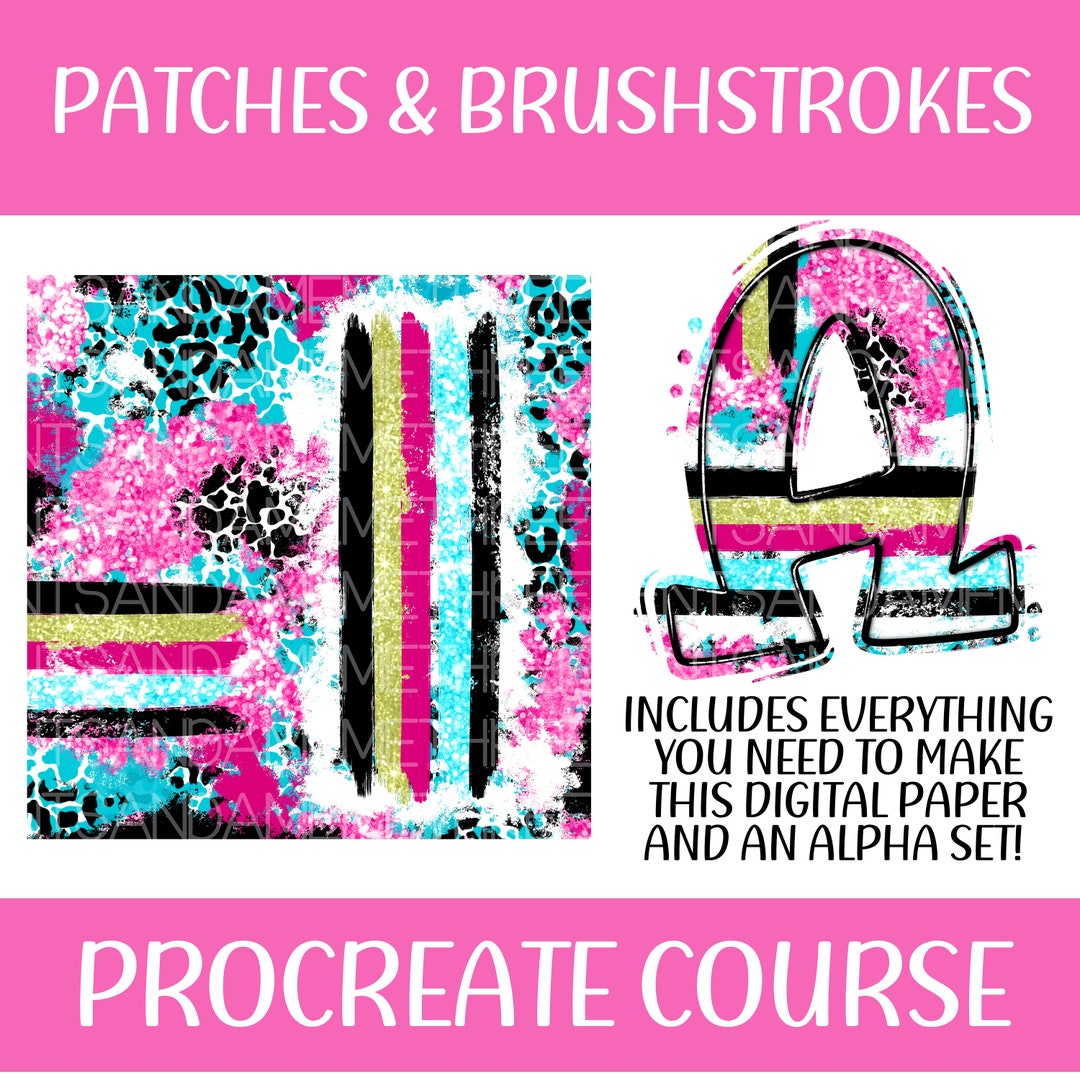 Procreate Course Procreate Brushes Tools For Designers Learning To Design Alpha Set
