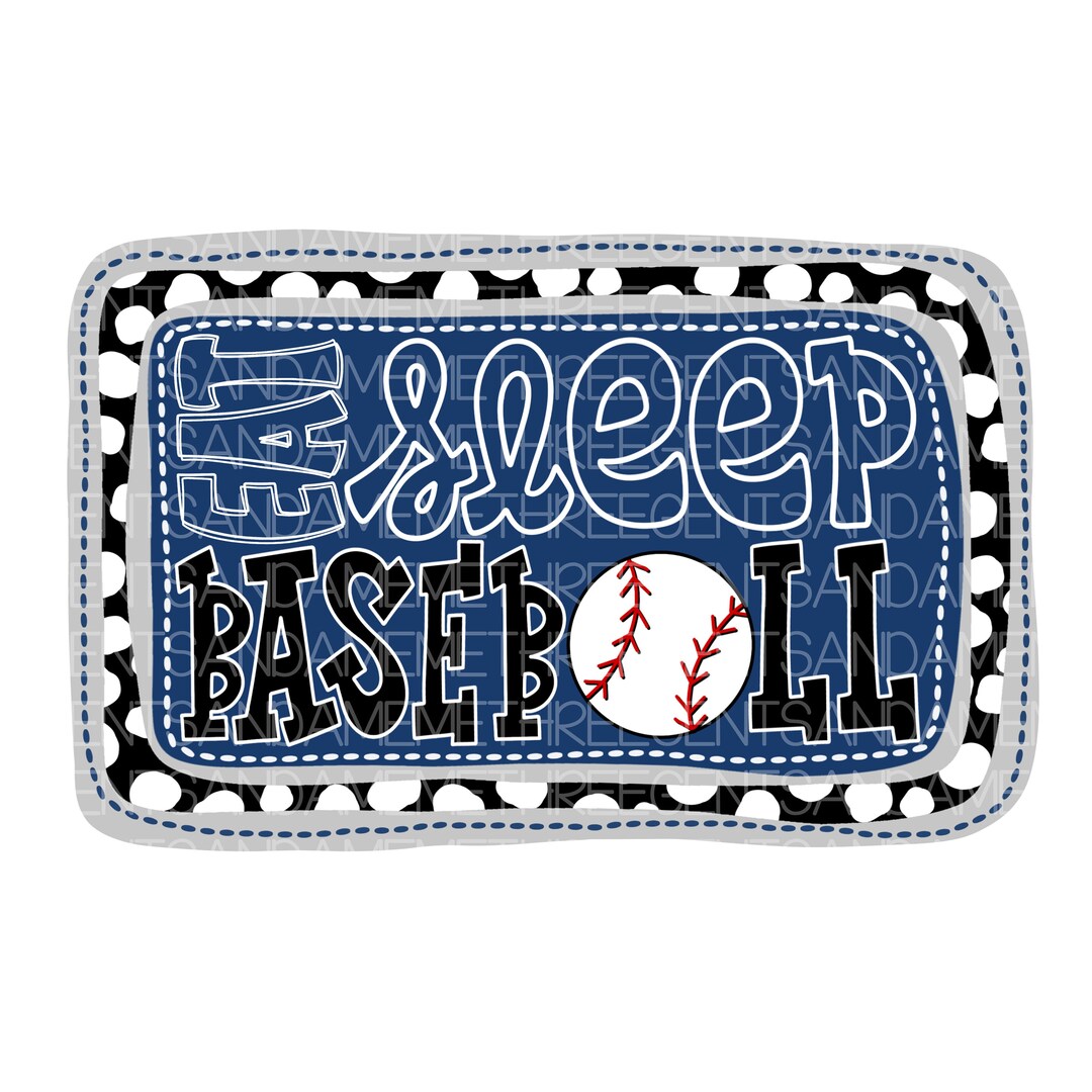 Custom Baseball Printable, Instant Digital Download PNG, Hand Drawn ...