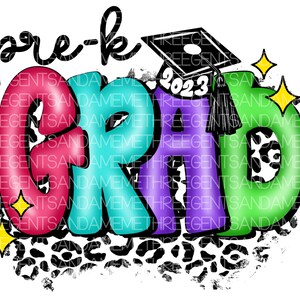 Pre Kindergarten Graduation PNG Design Pre-k Grad Designs - Etsy