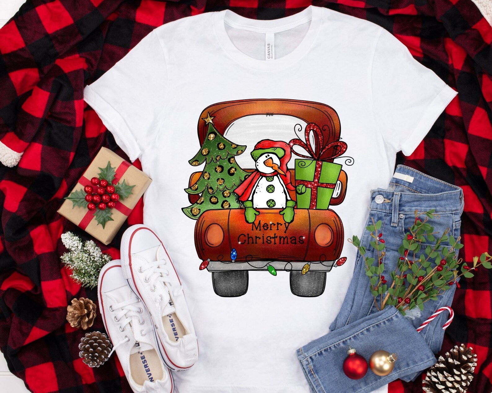 Snowman in Truck Instant Digital Download PNG Merry - Etsy