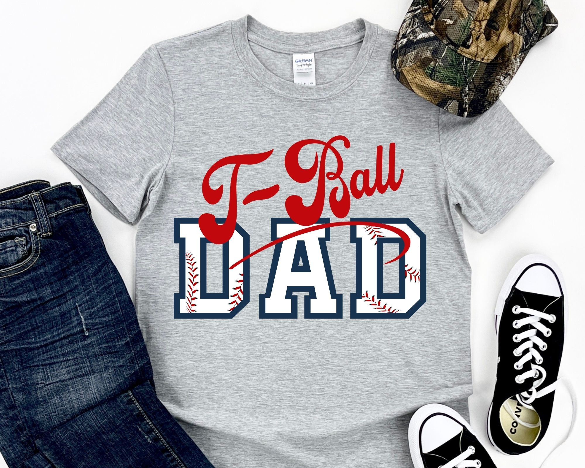 T-ball Shirt Design T-ball Dad Baseball Clipart Transparent - Etsy
