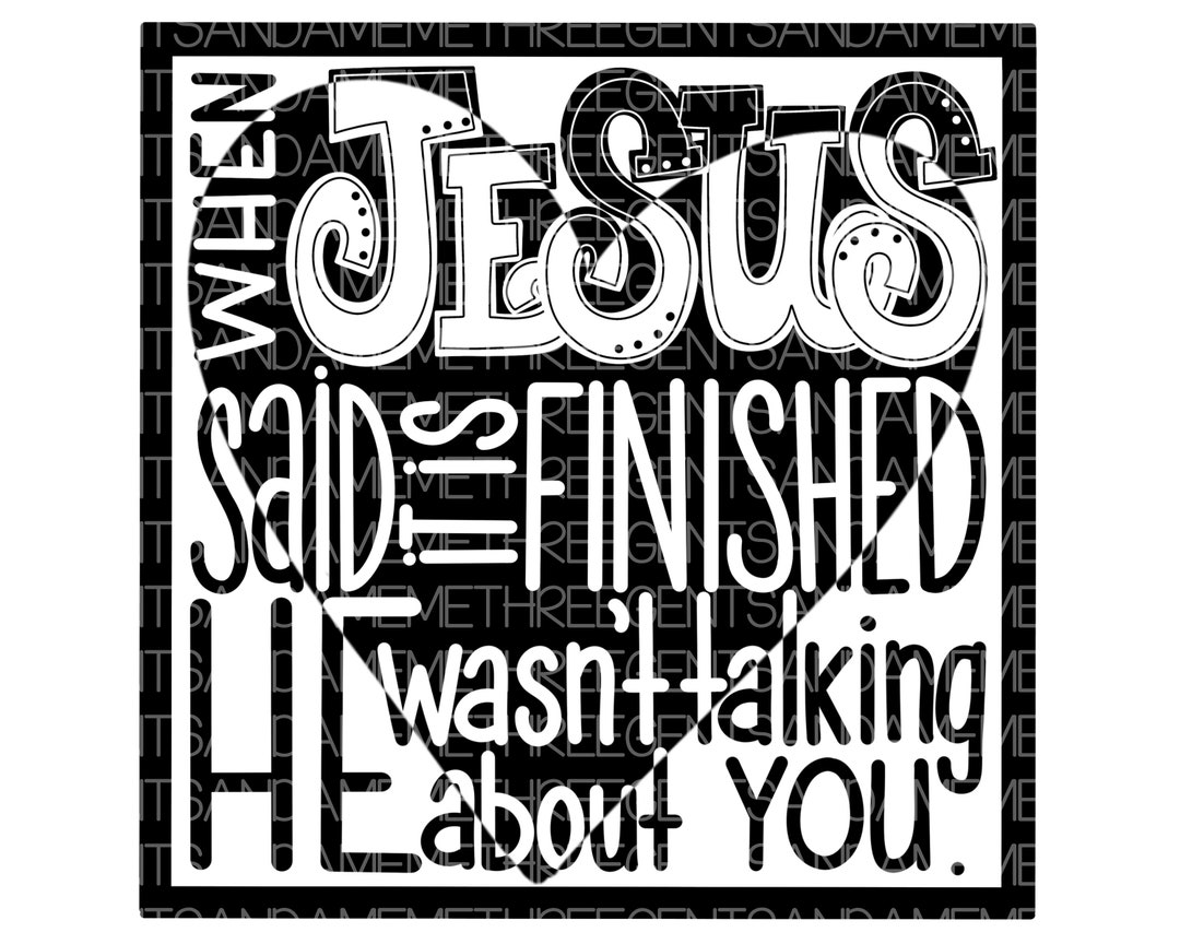 Inspirational Jesus Quotes, PNG File, Christian Printable, Instant ...