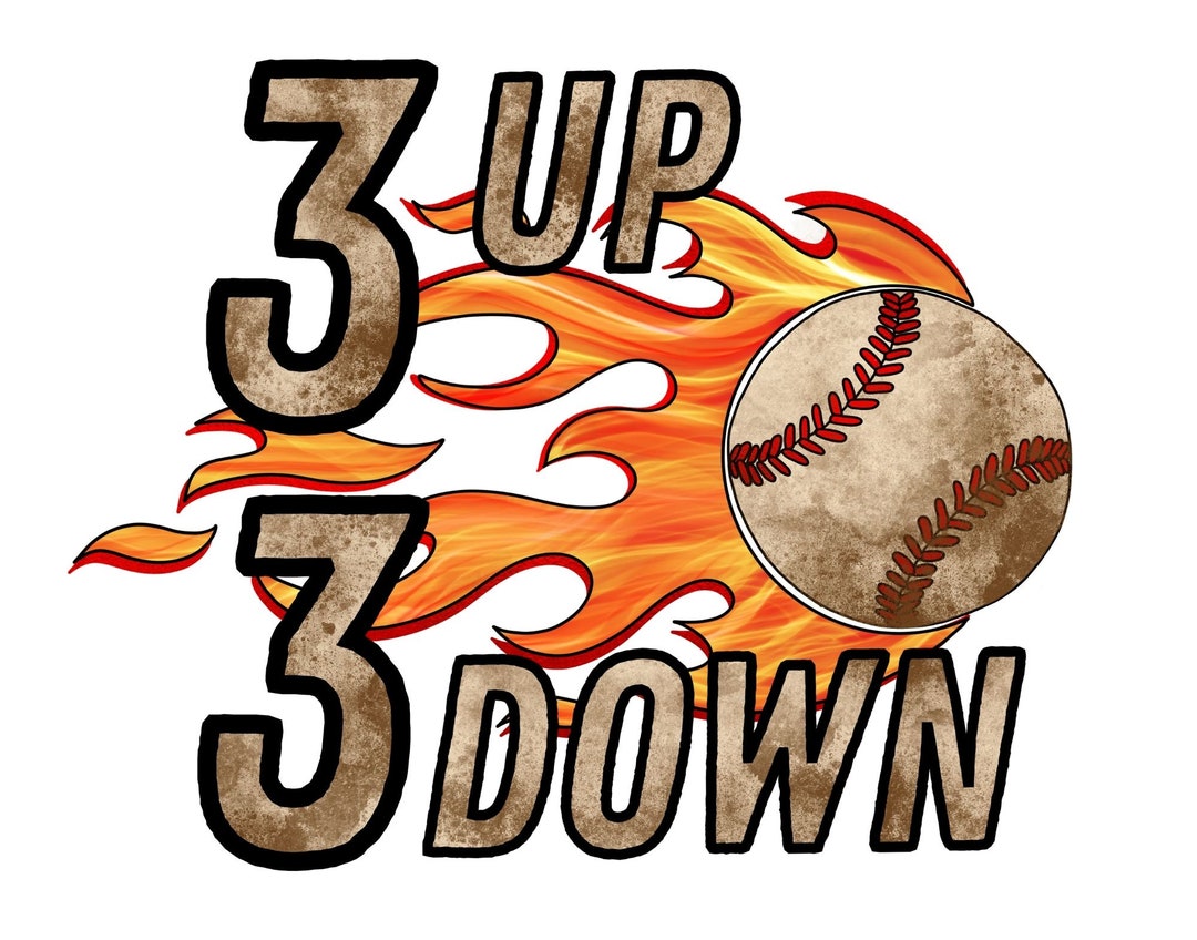 3 up 3 Down Iron on Transfer, Transparent PNG for Sublimation ...