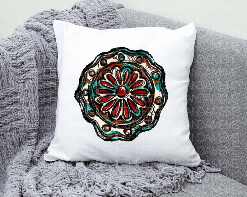 Western Concho Design PNG Download Stock Show Clipart | Etsy