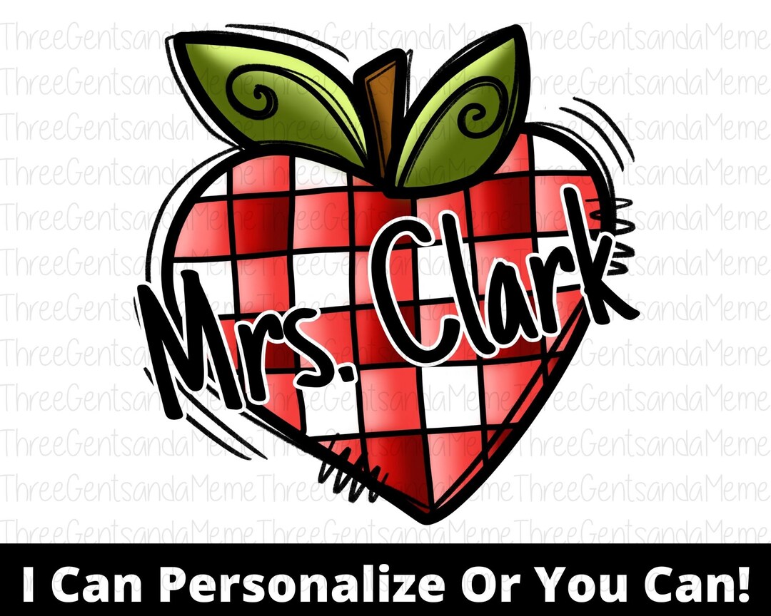 Teacher Valentine's Day Gift PNG File, Ready to Press Heart Printable ...