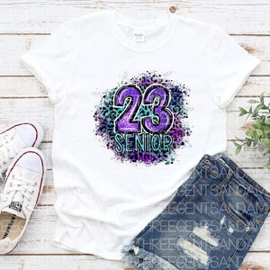 Senior 2023 Design PNG, Class of 2023, Graduation, Sublimation Design ...
