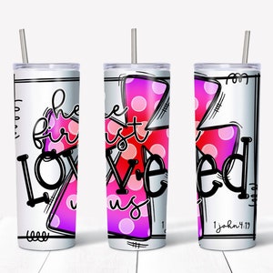 1 John 4:19 PNG File, Valentines Day Ready to Press Printable, Instant ...