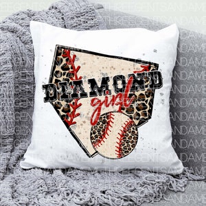 Baseball Diamond, Diamond Girl Cheetah Print Design, Baseball Png ...
