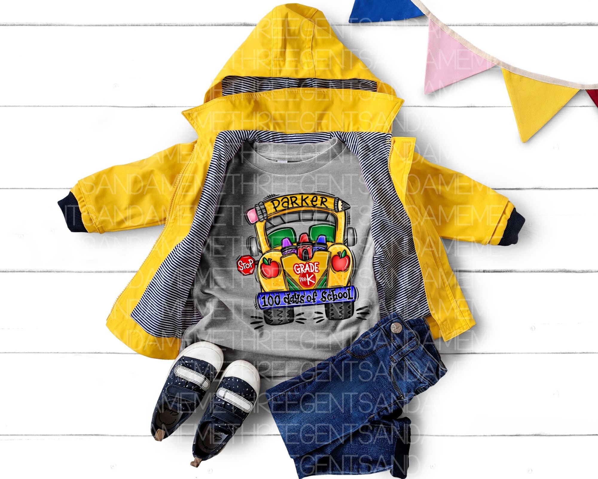 100th Day of School Clipart, Pre K, Custom Sublimation File, Elementary ...