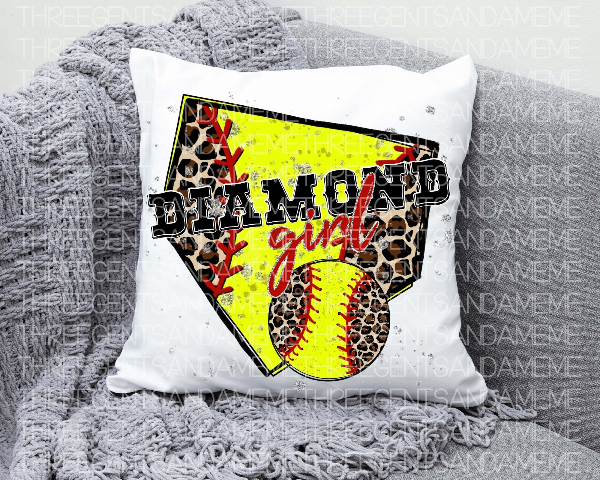 Softball Diamond, Mom Cheetah Print Design, Softball Png, Leopard ...