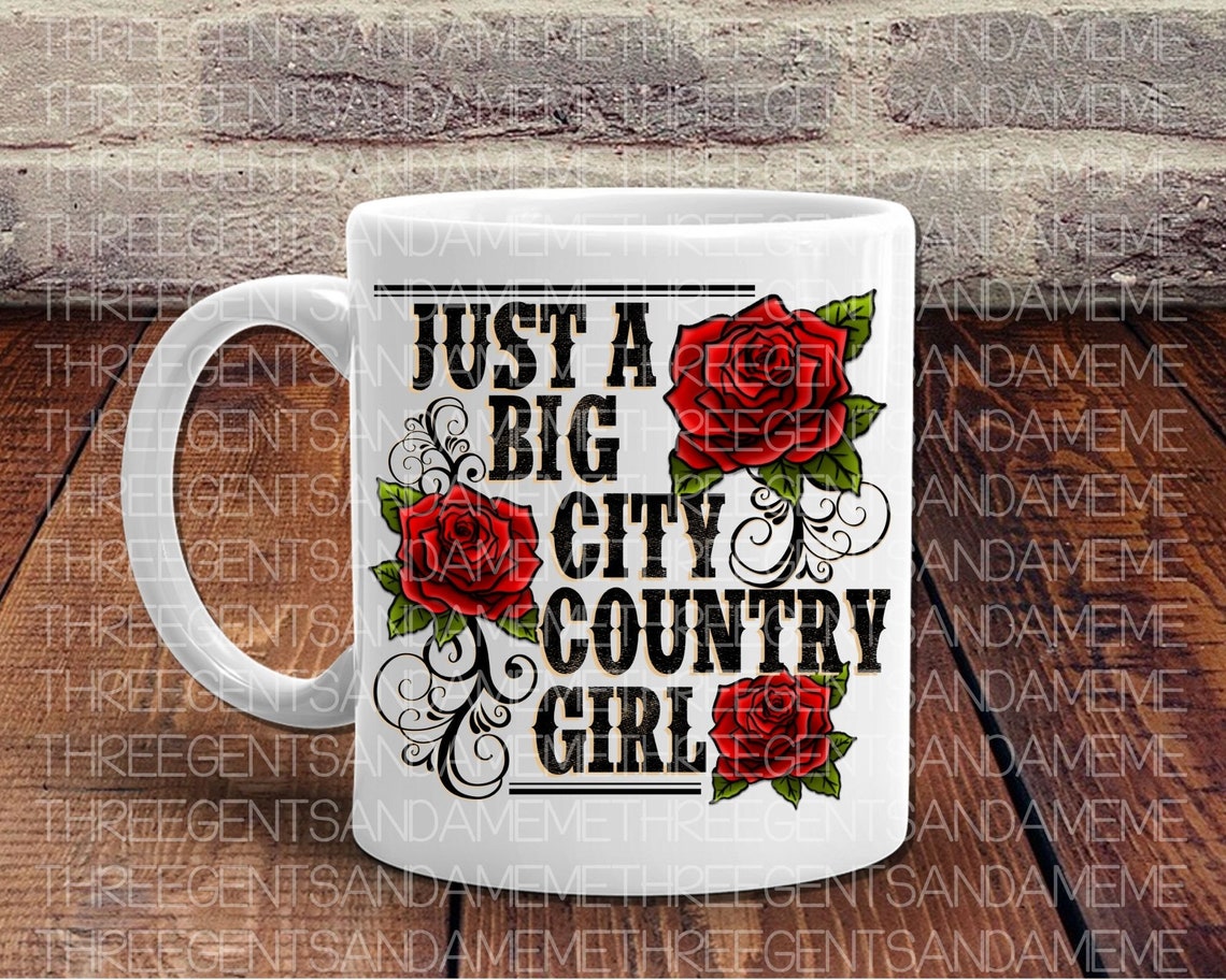 Country Girl, Western Design, Sublimation File, Digital Download ...