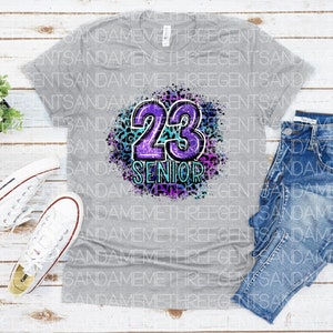 Senior 2023 Design PNG, Class of 2023, Graduation, Sublimation Design ...