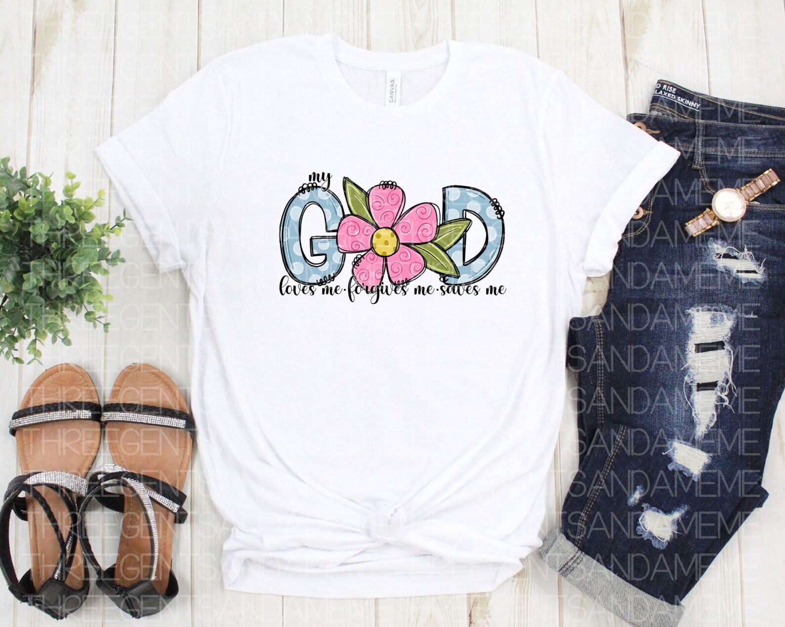 God DTF Transfer Printable PNG, Saved Christian Sublimation, Religious ...