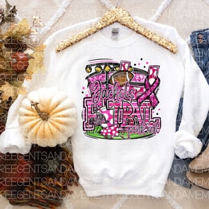 Pink Out Custom Football Design, Football Mom Png, Sublimation ...