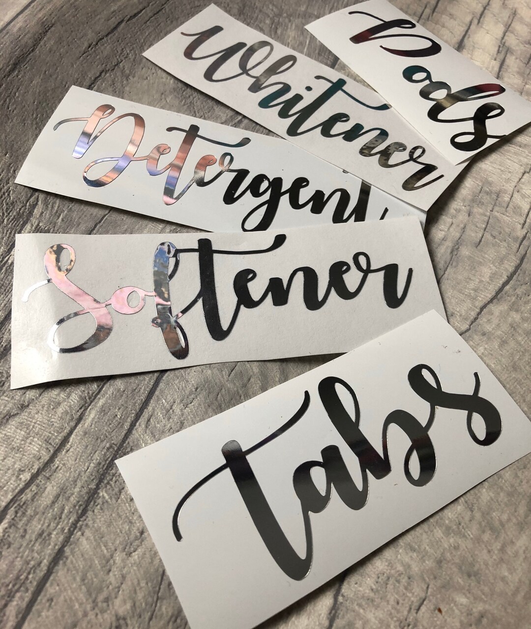 Custom Vinyl Label Stickers, Any Colour, No Background - Etsy