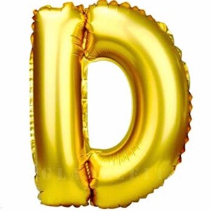 PERSONALISE 16 GOLD Letter/number Balloons Kit Create - Etsy