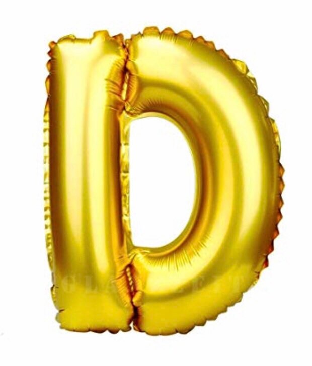 PERSONALISE 16 GOLD Letter/number Balloons Kit Create | Etsy