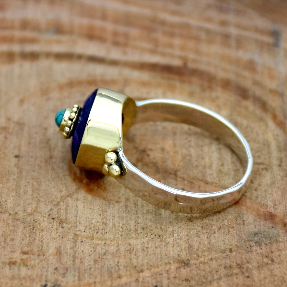 Indian Sapphire Ring 925 Sterling Silver Ring Handmade Ring | Etsy