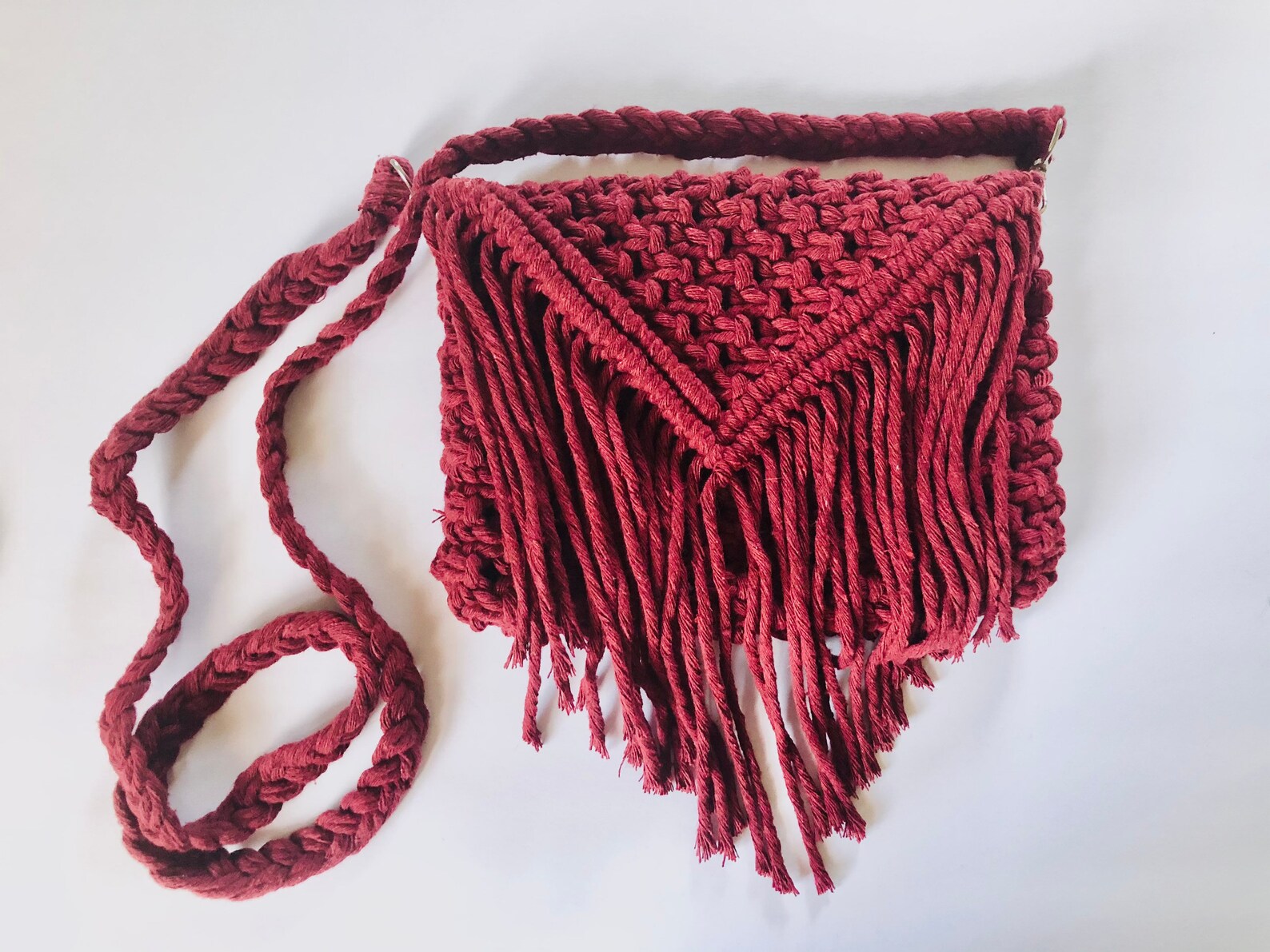 Handmade Macrame Purse With Detachable Strap // Boho Accessories ...