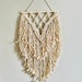 Handmade Medium Macrame Wallhanging With Shells // Home Decor // Boho ...