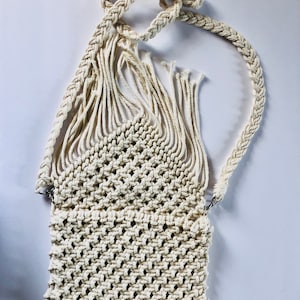 Handmade Macrame Purse With Detachable Strap // Boho Accessories ...
