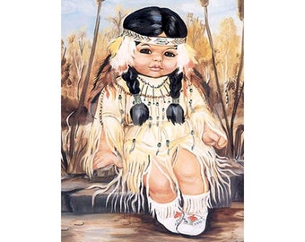 Diamond Painting Native American - Etsy