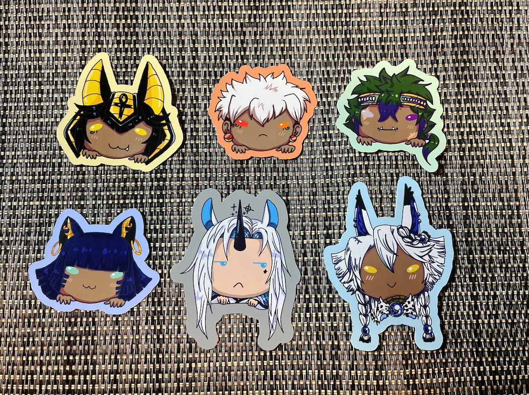 Small Sticker Original Characters - Etsy