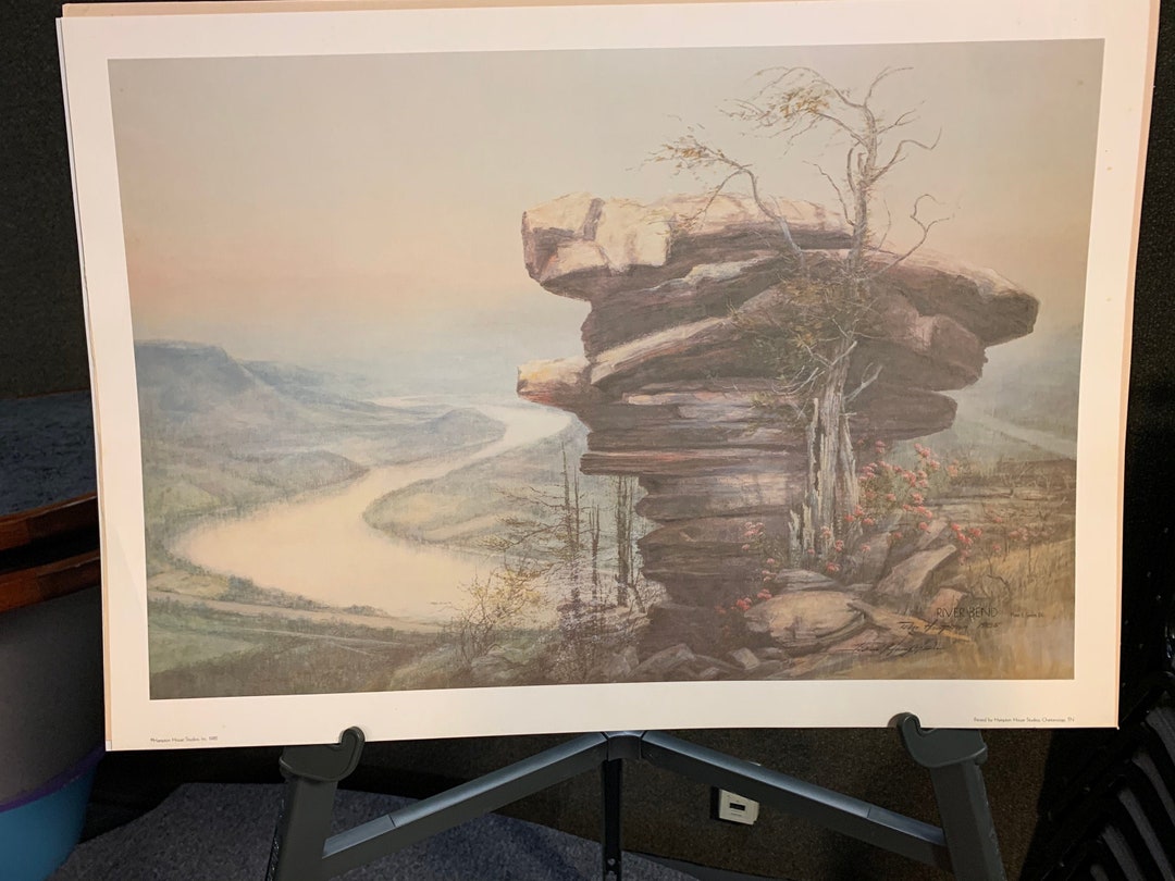 River Bend - Signed Ben Hampton Print - Etsy