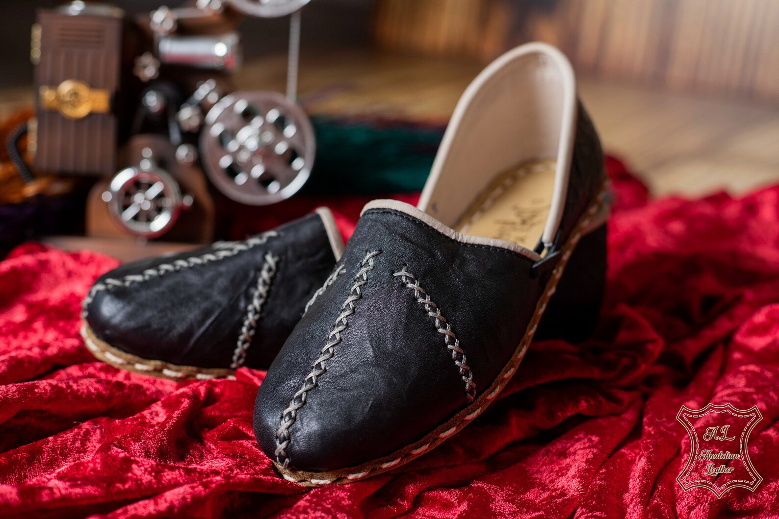 Turkish Genuine Leather Handmade Women Yemeni Shoes Natural - Etsy