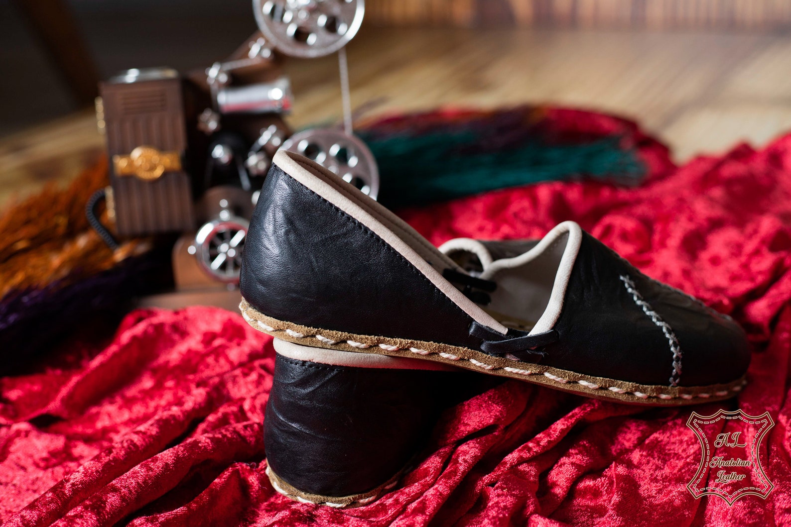 Turkish Genuine Leather Handmade Women Yemeni Shoes Natural - Etsy