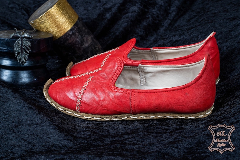 Turkish Genuine Leather Handmade Men Yemeni Shoes Natural - Etsy