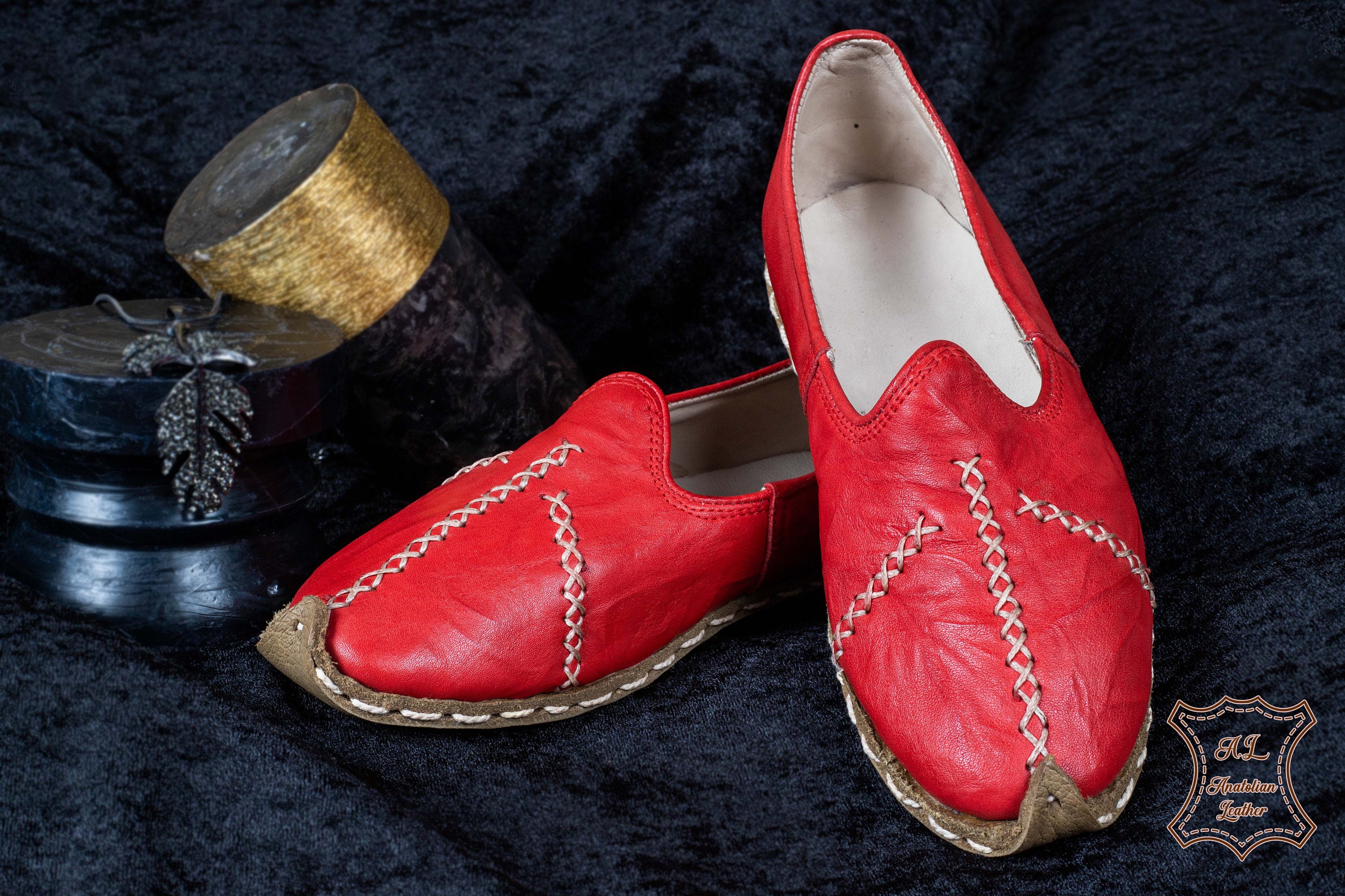 Turkish Genuine Leather Handmade Men Yemeni Shoes Natural - Etsy