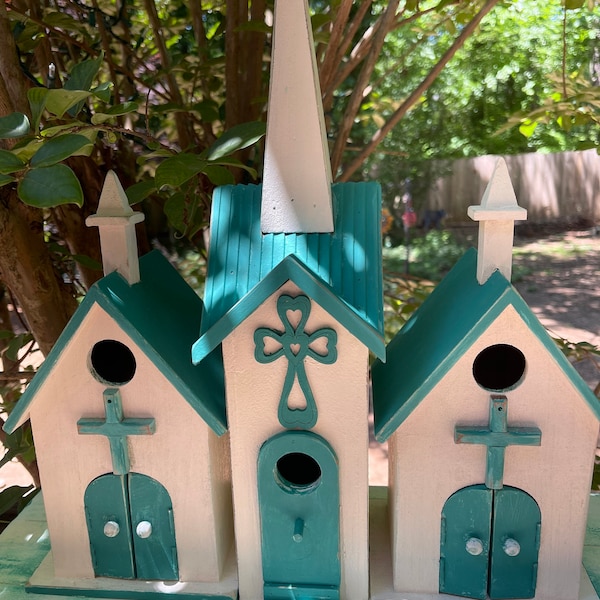 Church Birdhouse - Etsy