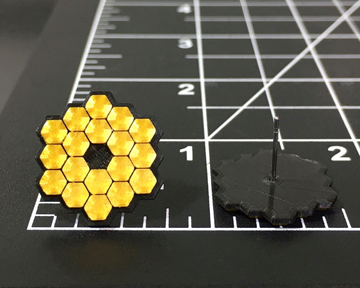 JWST Stud Earrings NASA James Webb Space Telescope Earring - Etsy