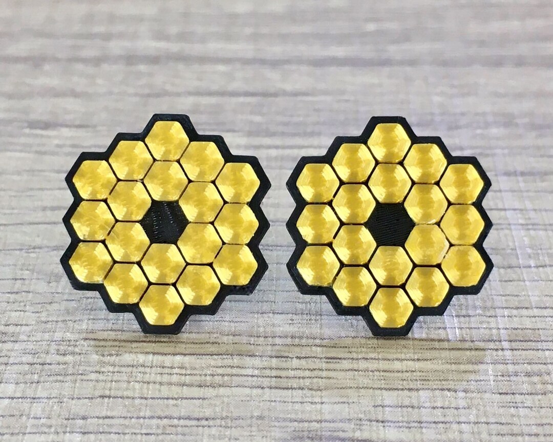 JWST Stud Earrings NASA James Webb Space Telescope Earring - Etsy